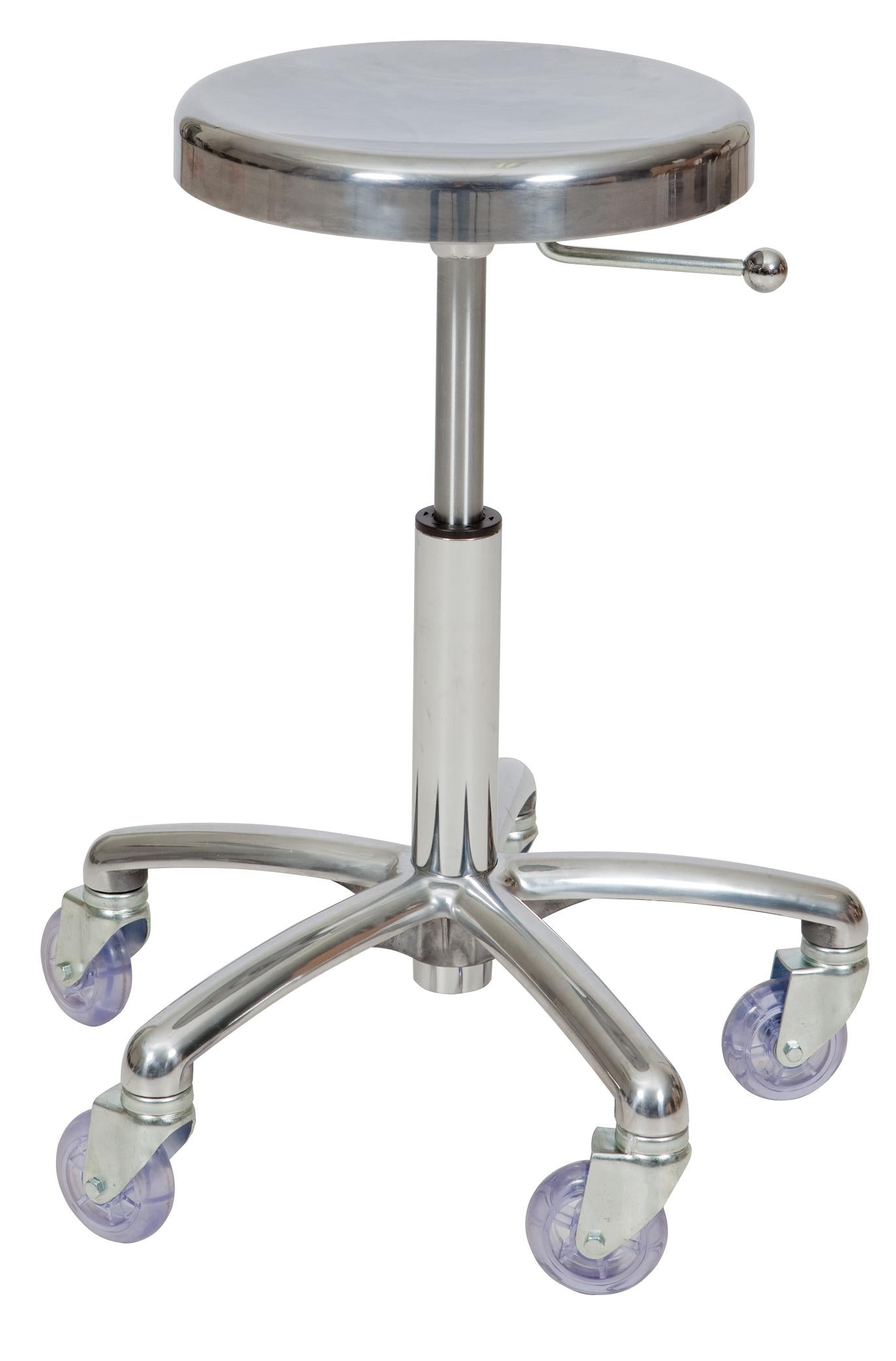 Aluminum Cutting Stool - Chrome Base – The Hair Firm